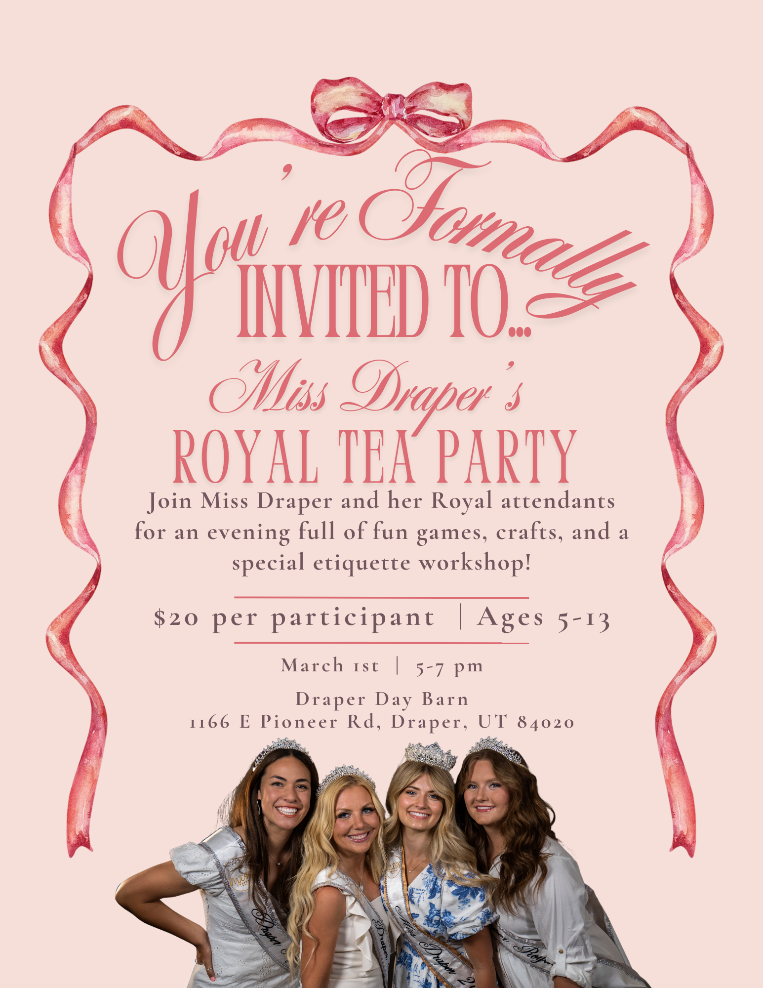 Miss Draper Scholarship | City of Draper